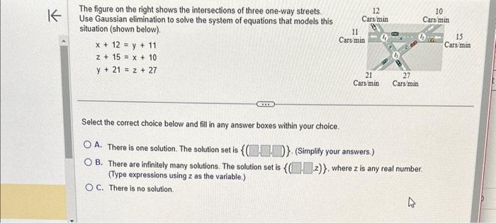 Solved The figure on the right shows the intersections of | Chegg.com