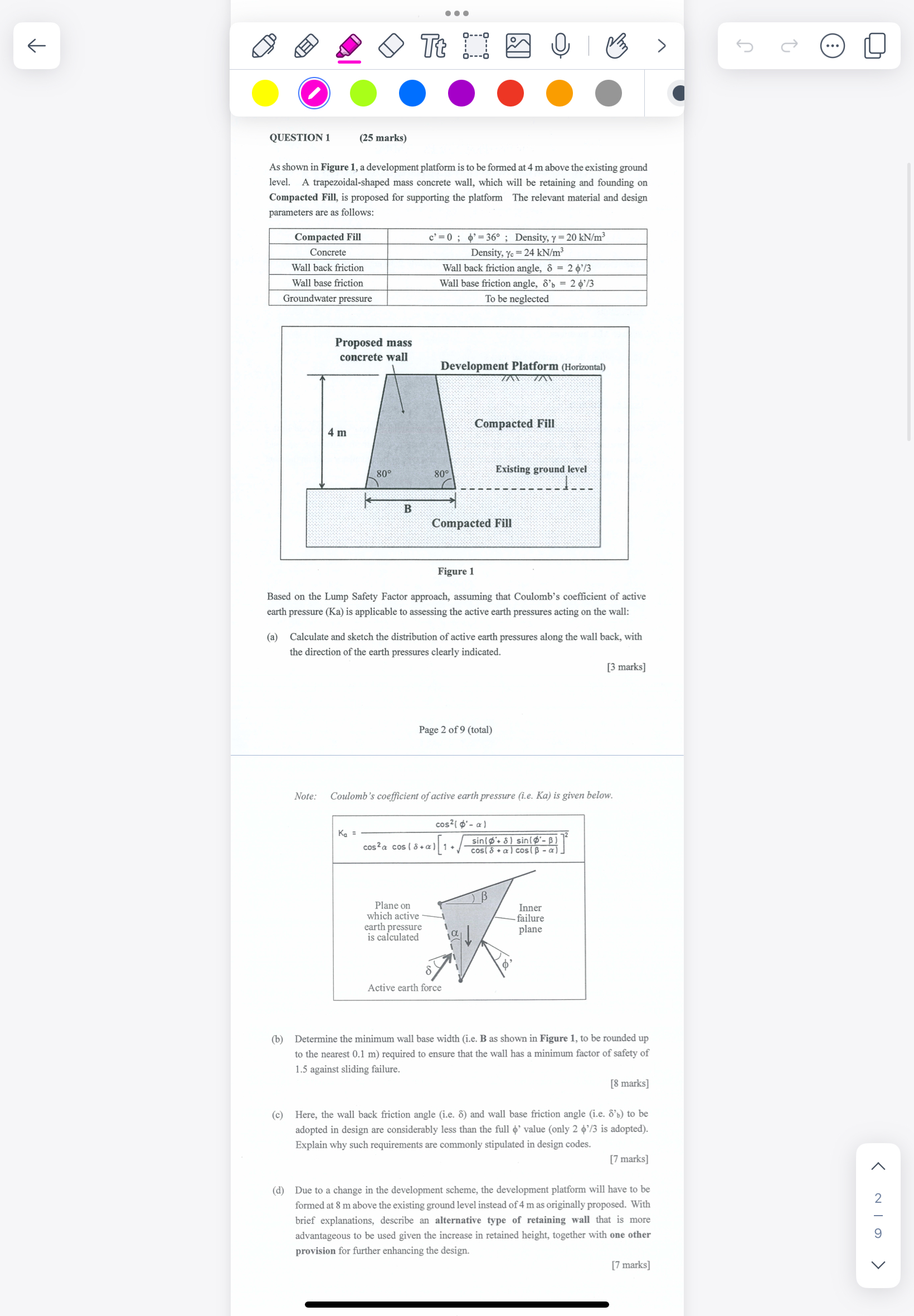 Solved QUESTION 1, (25 marks)As shown in Figure 1, a | Chegg.com Solved QUESTION 1, (25 marks)As shown in Figure 1, a | Chegg.com