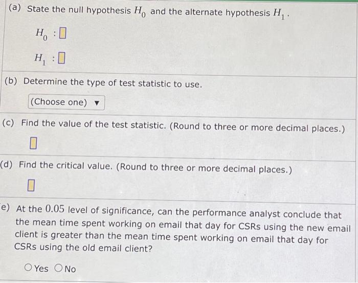 Solved As part of a staged rollout, a new email client was | Chegg.com