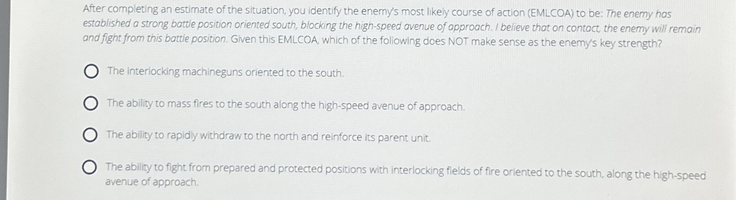 Solved After completing an estimate of the situation, you | Chegg.com
