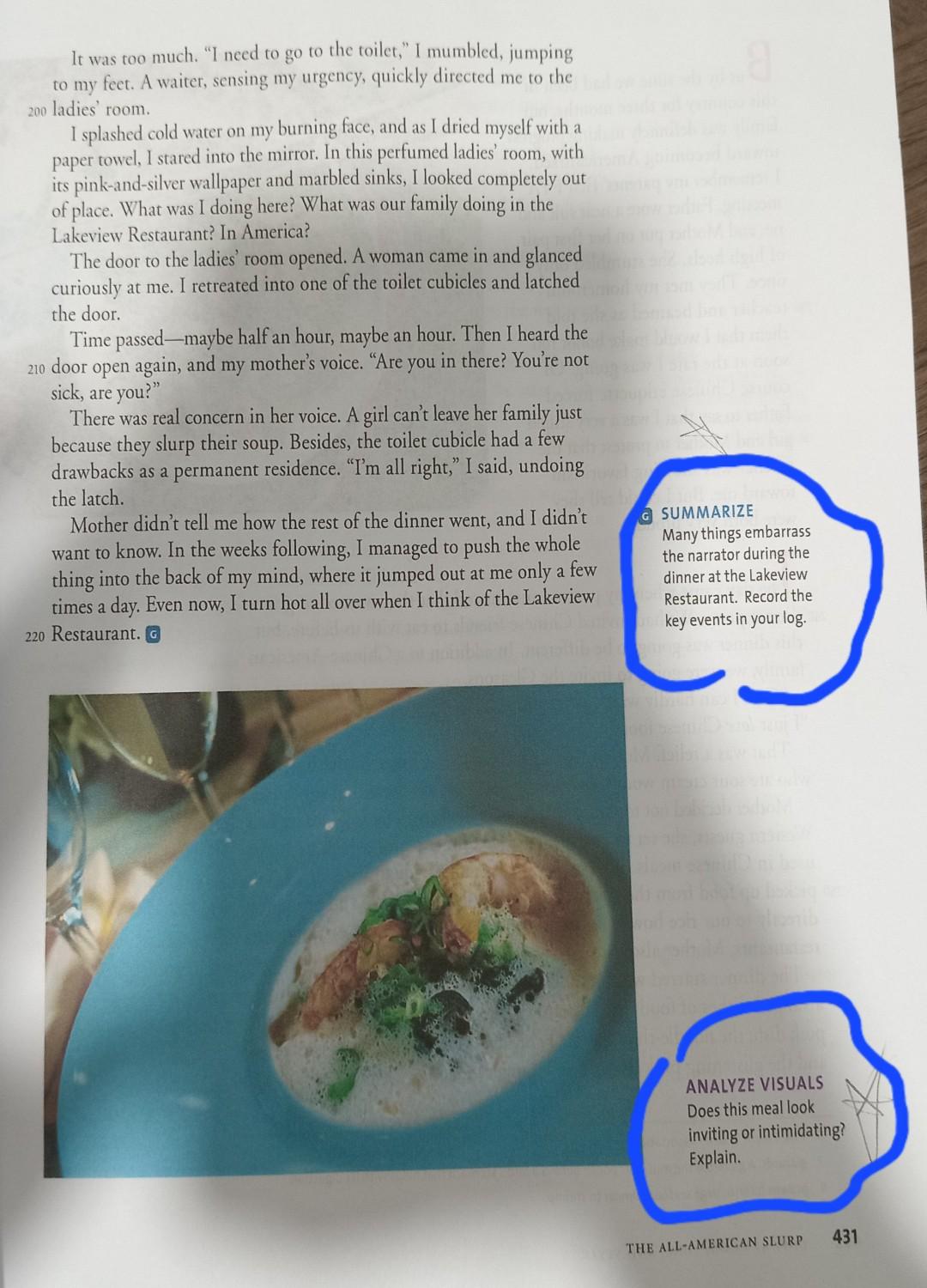 lesson: the all-American slurp (lenses | Chegg.com