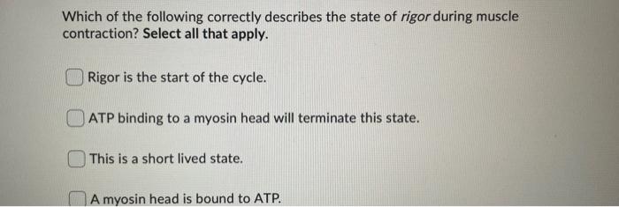 Solved Which of the following correctly describes the state | Chegg.com