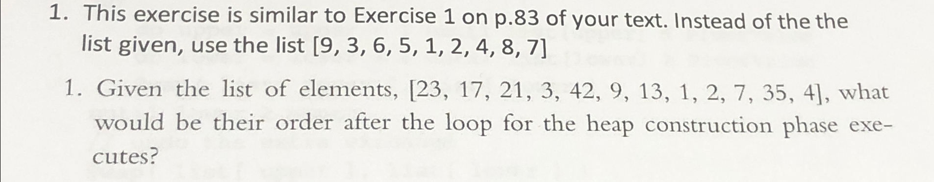 Solved This exercise is similar to Exercise 1 ﻿on p. 83 ﻿of | Chegg.com