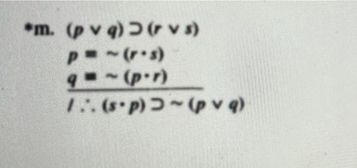 Solved use the long truth table method to determine whether | Chegg.com