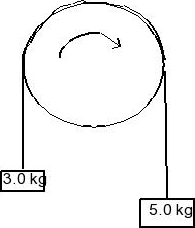 Solved The drawing shows two crates that are connected by a | Chegg.com