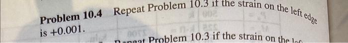 Solved Problem 10 3 Using Statics Equations Determine The