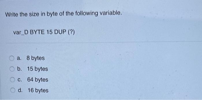 Solved What will be the value of BX after the following | Chegg.com