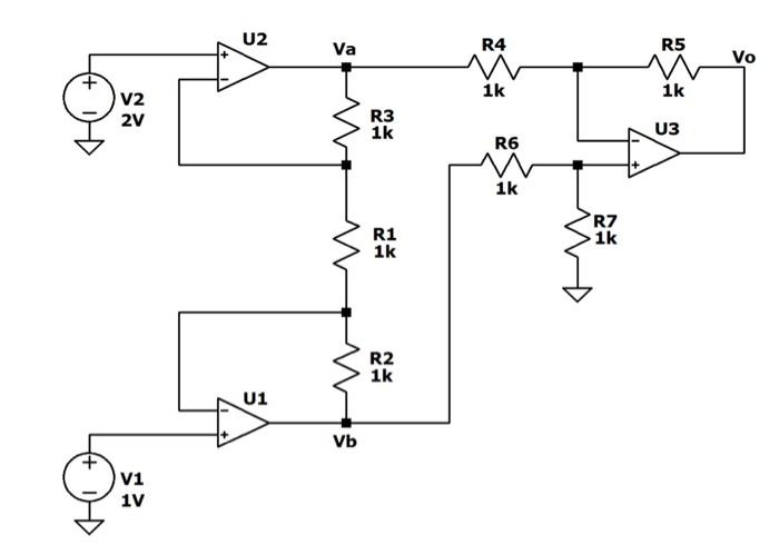 Solved 4. Consider the circuit on the following page. The | Chegg.com