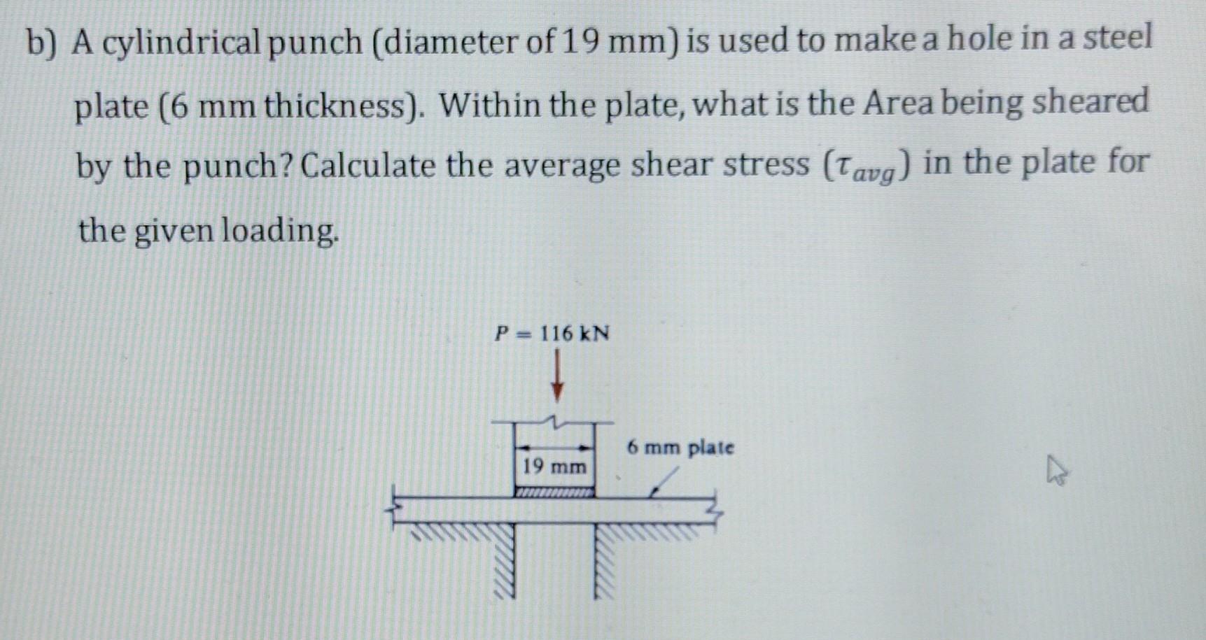 Solved Calculate shear stress for the following shear tests: | Chegg.com
