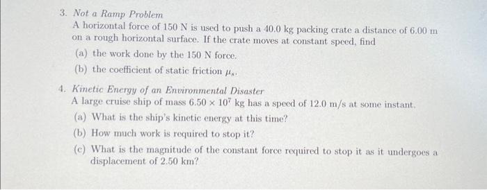 Solved can you show the formulas you use to solve while | Chegg.com