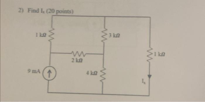 Solved Solve the following problem using Nodal Analysis, | Chegg.com