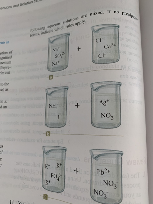 Solved that is a nonelectrolyte. 10. On the basis of the | Chegg.com