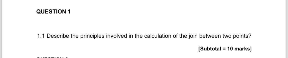 Solved 1.1 ﻿Describe the principles involved in the | Chegg.com