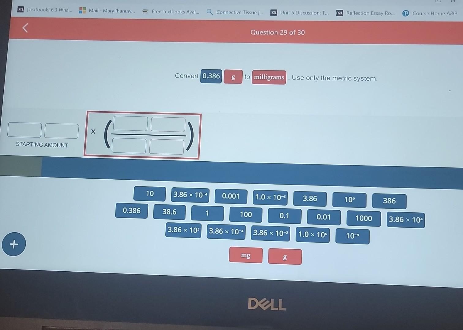 Solved \begin{tabular}{l|l} Convert & to | Chegg.com