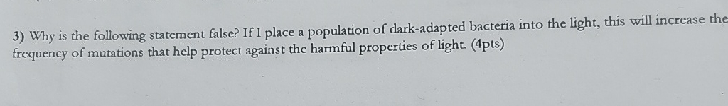 Solved Why is the following statement false? If I place a | Chegg.com