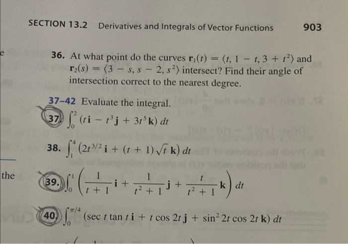 Solved 3−8 (a) Sketch the plane curve with the given vector | Chegg.com