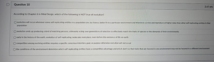 Solved Question 102.67 ﻿ptsAccording to Chapter σ ﻿in Mind | Chegg.com