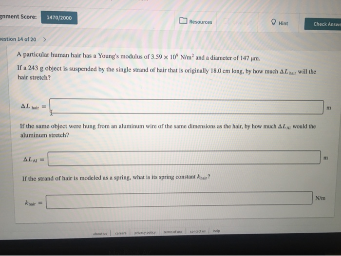 Solved gnment Score: 1470/2000 Resources Hint Check Answe | Chegg.com Solved gnment Score: 1470/2000 Resources Hint Check Answe | Chegg.com