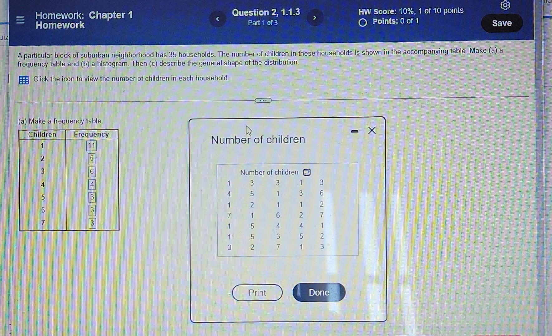 Solved Homework: Chapter 1 Homework Question 2, 1.1.3 Part 1 | Chegg.com