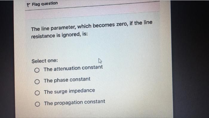 Solved For the short power line with resistance R and | Chegg.com