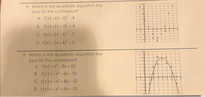 Solved I am stuck on 8-9 can someone explain how to solve | Chegg.com