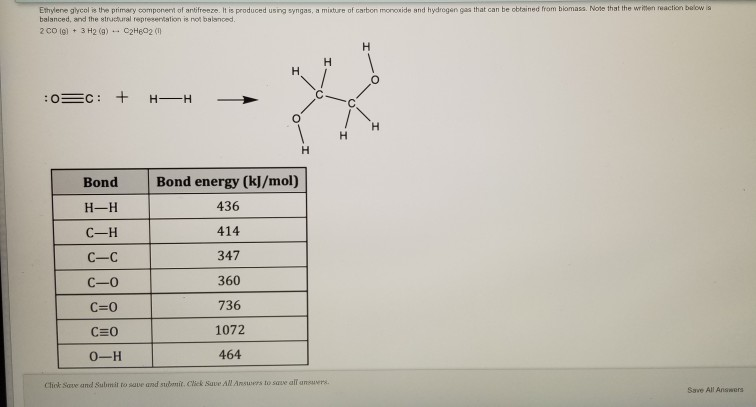 Solved Ethylene glycol is the primary component of | Chegg.com