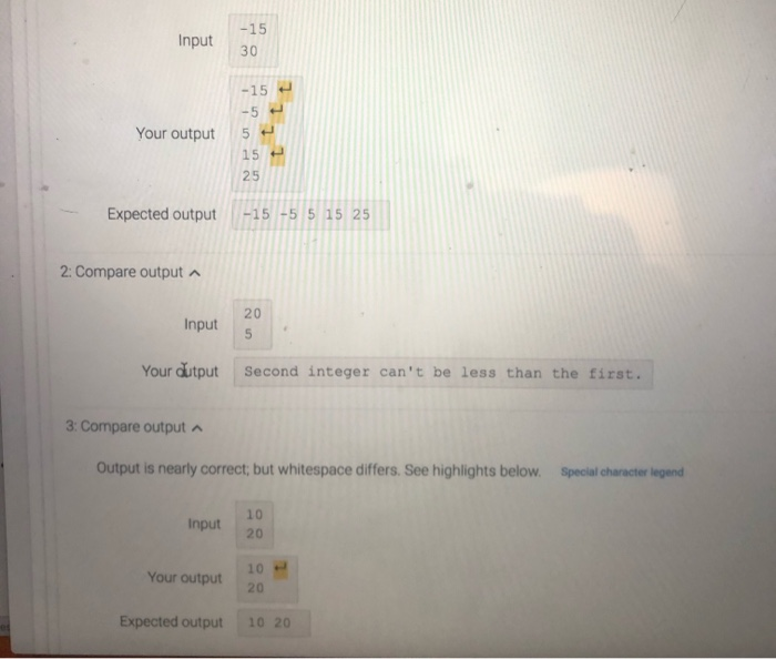 Solved 4.11 LAB: Output range with increment of 10 Write a | Chegg.com