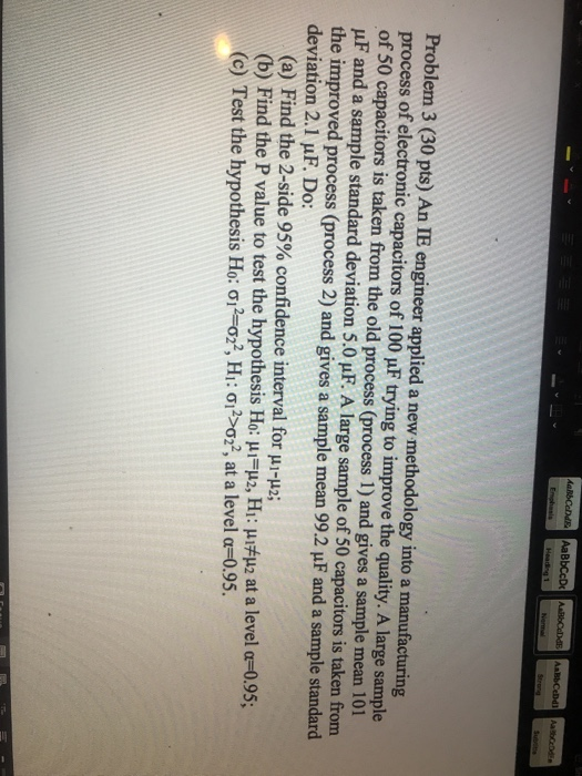 Solved ABCD AaBbCcDc A D ABC ABC Problem 3 (30 pts) An IE | Chegg.com