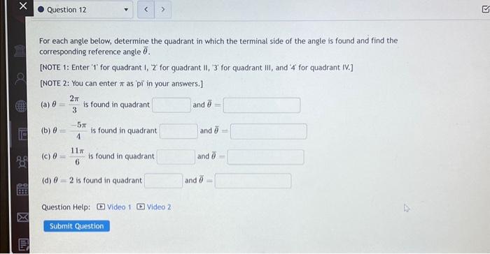 Solved Find the coordinates of a point on a circle with | Chegg.com
