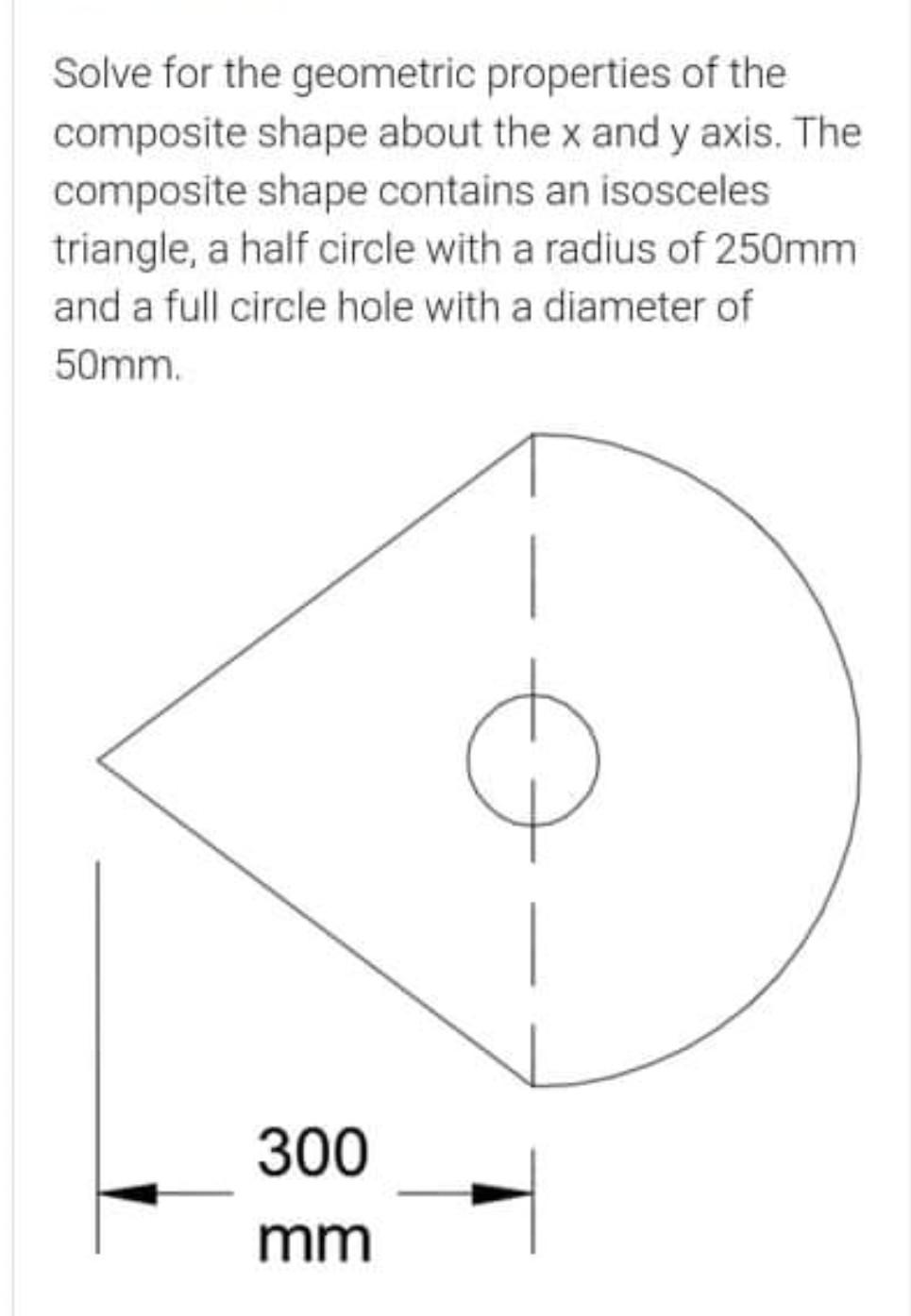 Solved Solve for the geometric properties of the composite | Chegg.com