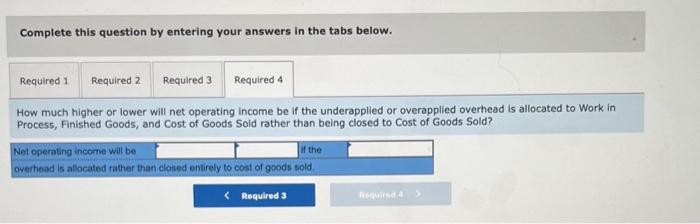 Solved Problem 3-12 (Algo) Predetermined Overhead Rate; | Chegg.com