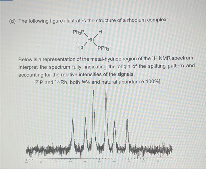 Solved (d) The following figure illustrates the structure of | Chegg.com