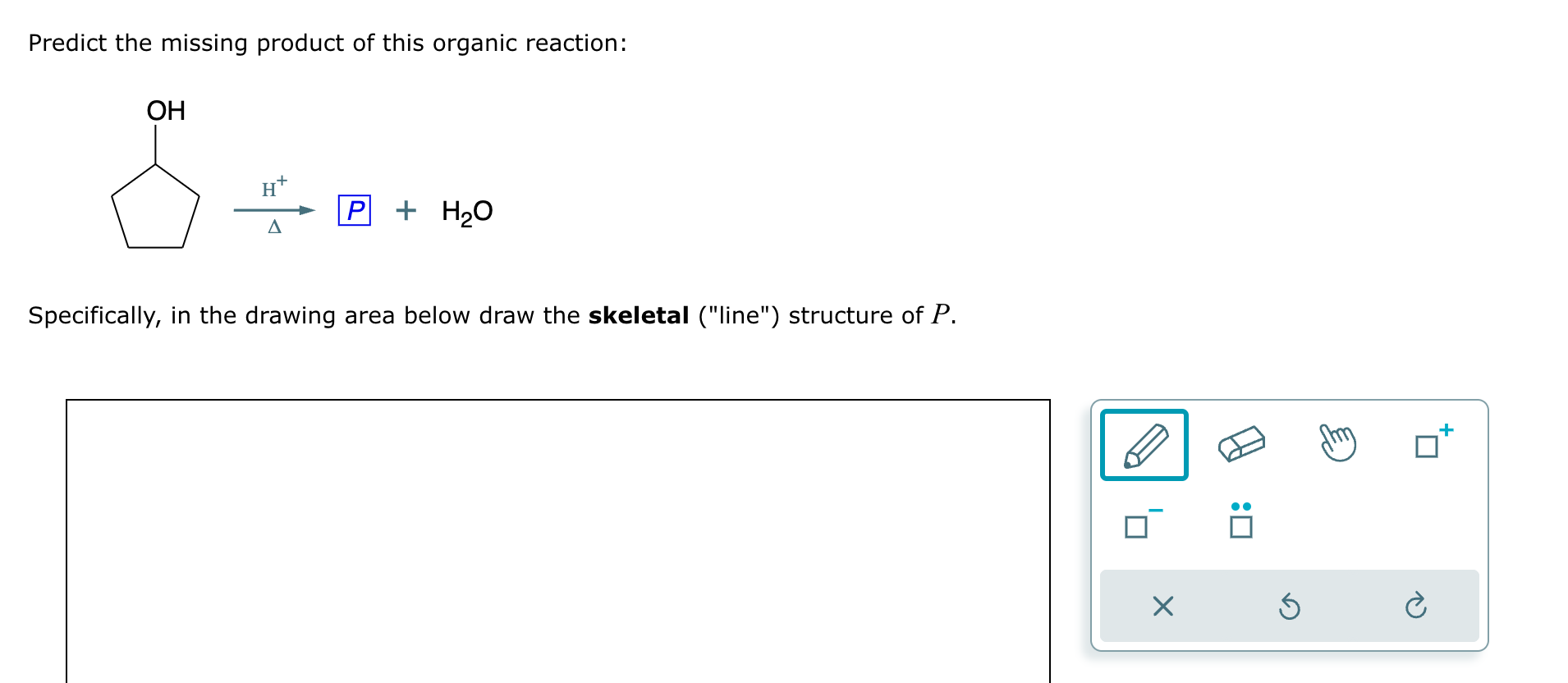 Solved Predict the missing product of this organic | Chegg.com
