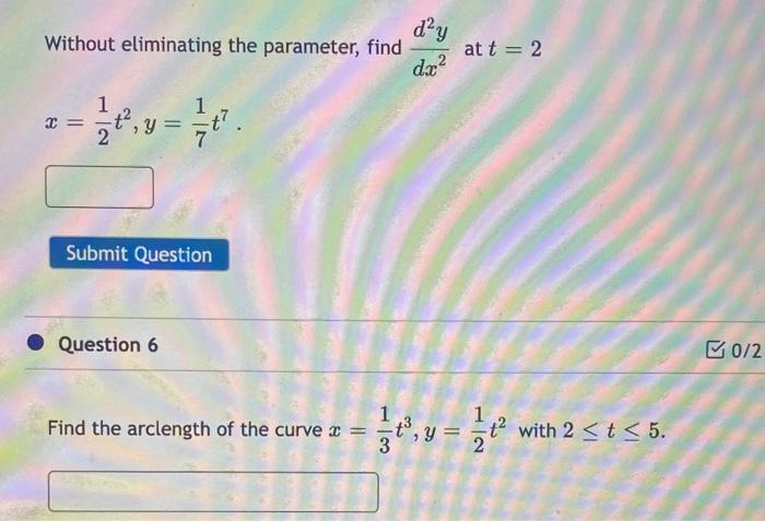 Solved The parametric equations represents a line. Without | Chegg.com