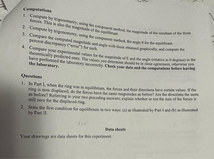 please answer all questions in the computation | Chegg.com