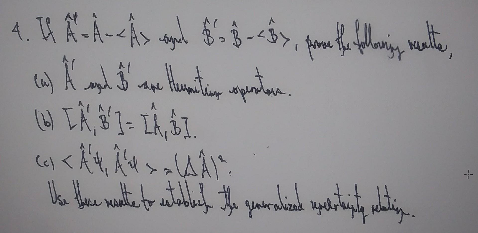 Solved А prove the following meelte 4. UK--cis de $$--Sy, If | Chegg.com