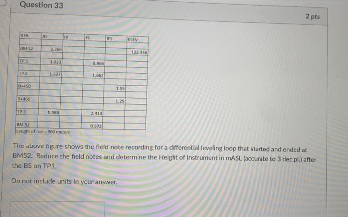 Solved Determine the Allowable Error (AE) in millimetres (to | Chegg.com