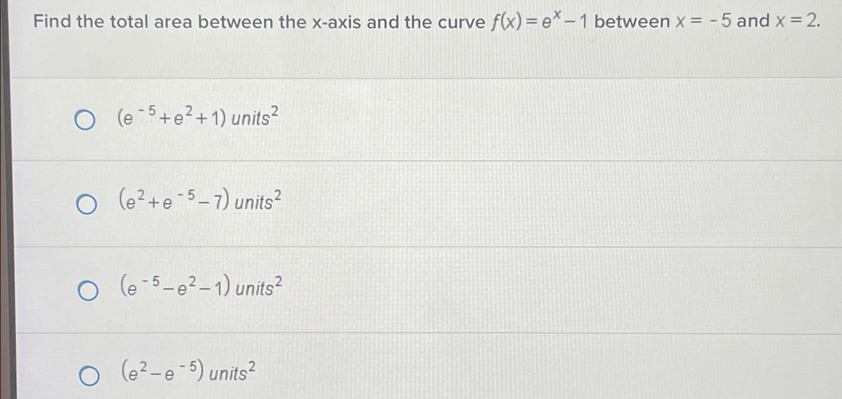 Solved Find the total area between the x-axis and the curve | Chegg.com