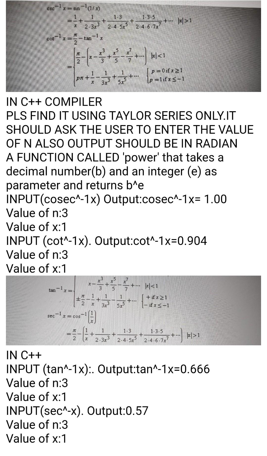 Solved IN C++ PLS SOLVE BOTH THE QUESTIONS CORRECTLY .PLS | Chegg.com