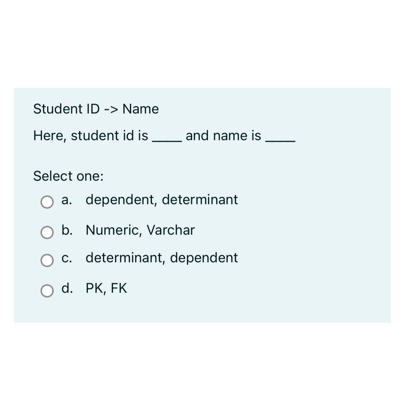 Solved Student ID -> NameHere, student id is and name | Chegg.com Solved Student ID -> NameHere, student id is and name | Chegg.com