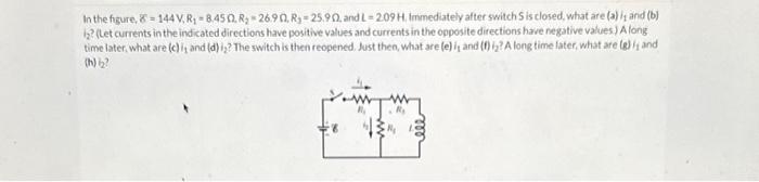 Solved In the figure, 8=144 V,R1=8.45Ω,R2=26.9Ω,R2=25.9Ω and | Chegg.com