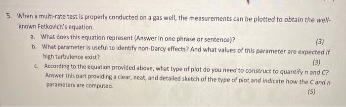 Solved 5. When a multi-rate test is properly conducted on a | Chegg.com