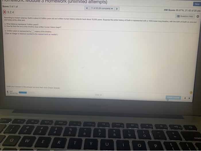 Solved Save Homework Unlimited Attempts Score 0 Of 1 Pt