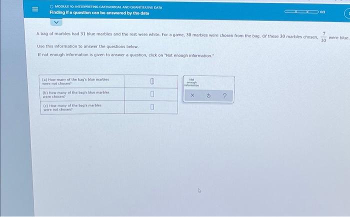Solved III : MODULES INTERPRETING CATEGORICAL AND | Chegg.com