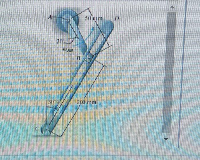 The block B of the "quick-return" mechanism is | Chegg.com