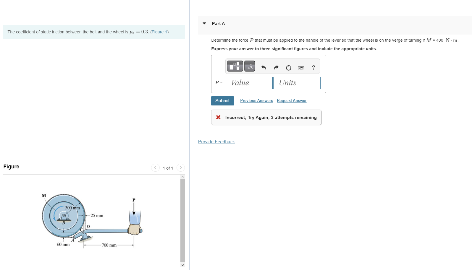 The coefficient of static friction between the belt | Chegg.com
