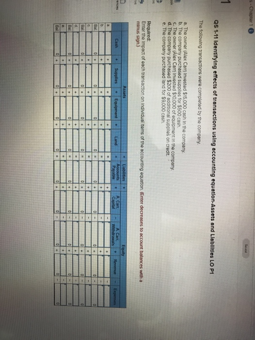 Solved 5 Chapter 1 1 Qs 1 11 Identifying Effects Of
