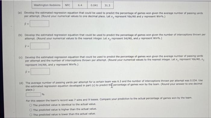 Solved A statistical program is recommended. The National | Chegg.com