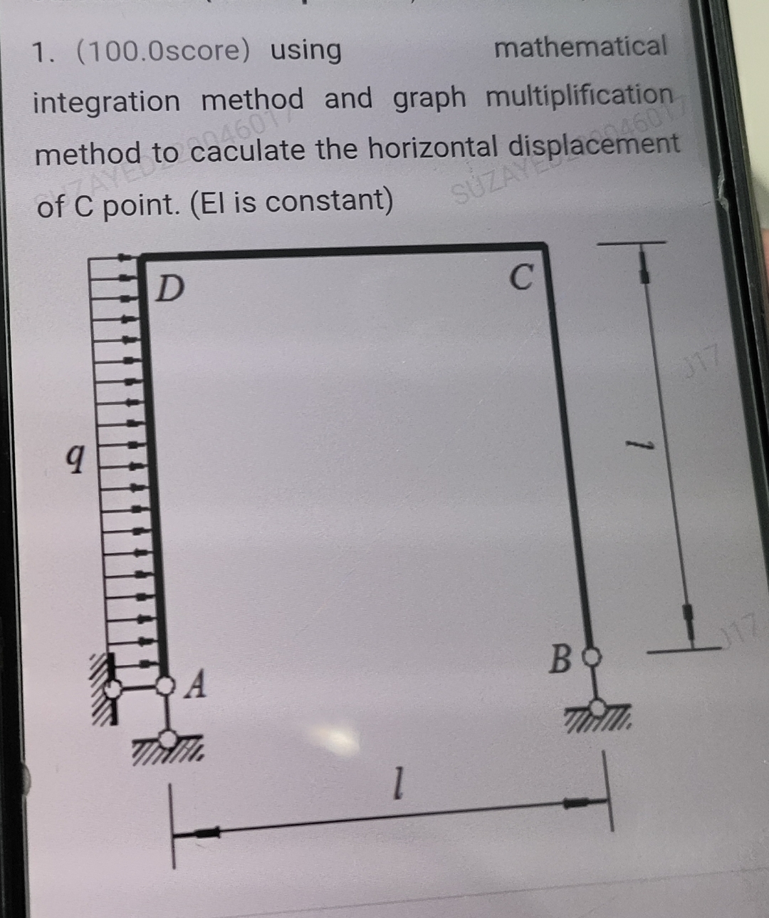 Solved (100.0score) ﻿using mathematical integration method | Chegg.com