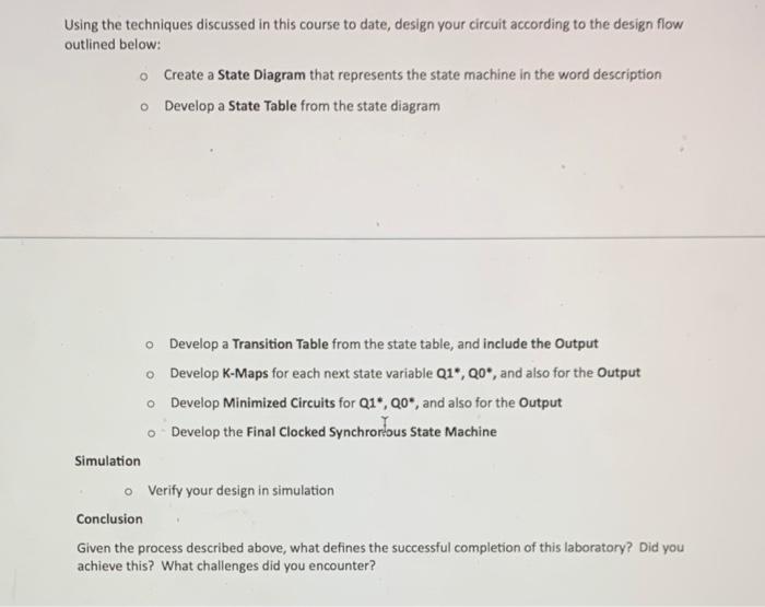 Solved Clocked Synchronous State Machine Design, Counter | Chegg.com